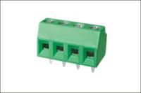 China UL PA66 Pluggable PCB Terminal Block Connector 3.96mm Pitch Angle Pin 150V 10A for sale