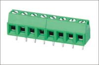 China UL PA66 Pluggable PCB Terminal Block Connector 3.96mm Pitch Angle Pin 150V 10A for sale