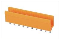 China PCB Pluggable Terminal Blocks 3.96mm Pitch DIP PA66 Screw M2.0 Steel 300V 10A for sale