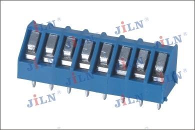 China Zinc Plated PCB Terminal Blocks M2.5 PA66 300V 5.00mm Pitch JL330 for sale