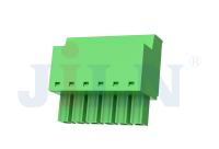 China 16-28AWG Screw Pluggable Terminal Block 3.5mm Pitch 8A 300V CUL for sale