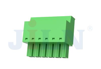 China 16-28AWG Screw Pluggable Terminal Block 3.5mm Pitch 8A 300V CUL for sale