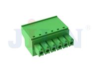 China 16-28AWG Screw Pluggable Terminal Block 3.5mm Pitch 8A 300V CUL for sale