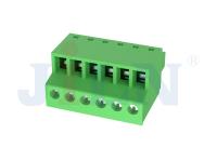 China 16-28AWG Screw Pluggable Terminal Block 3.5mm Pitch 8A 300V CUL for sale