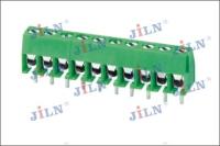 China PA66 PBT M2.0 PCB Screw Terminal Block JL350 Green 2000VAC 3.5mm Pitch for sale