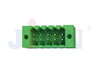 China Tin Plated Terminal Block Connector 1.2Nm Screw 16-28AWG PBT Brass 3.5mm Pitch for sale