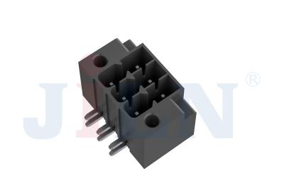 China PBT Pluggable Terminal Blocks 4 to 48 Pos 3.5mm Pitch 8A 300V M4.0 Steel for sale