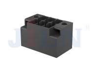 China PBT Pluggable Terminal Blocks 4 to 48 Pos 3.5mm Pitch 8A 300V M4.0 Steel for sale
