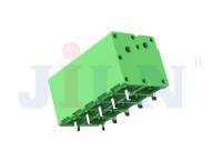 China 5.08mm Pitch Terminal Block Connector DIP Type Dual Row 2P to 24P 8A 105°C for sale
