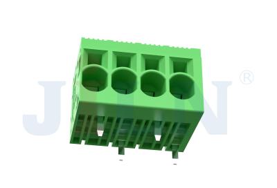 China M4.0 DIP PCB Spring Terminal Block 7.5mm Pitch 2P to 24P Dual Row Wiring Block for sale