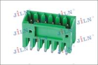 China PA66 PBT Pluggable Terminal Blocks 2.54mm Pitch JL15EDGVC AC1250V 4A Tin Plated for sale