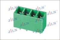China AC1500V Brass Pluggable Terminal Blocks PA66 3.81mm Pitch JL15EDGVC 8A 300V for sale
