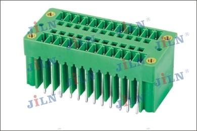 China AC1500V Brass Terminal Block Connector 3.50 3.81mm Pitch PA66 JL15EDGVHM for sale