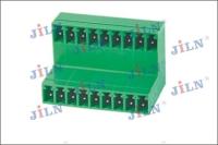 China UL94V-0 Pluggable Terminal Blocks JL15EDGRT AC1500V Brass 3.50 3.81mm Pitch for sale