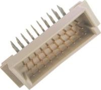 China Din 41612 Connector Male Female 96 Pin 3 Row PBT Right Angle DIP for PCB for sale