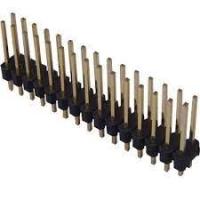 China 3.00mm Pin Header Connector H2.5 Dual Row Right Angle PA6T 2 to 40P for sale