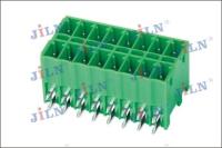 China 3.50mm Pitch Pluggable Terminal Block UL94V-0 PA66 AC1500V 8A 28-20AWG for sale