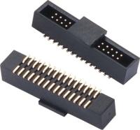 China 3.0Amp PA6T PBT Male Header Connector SMT Box Header For PCB Board for sale