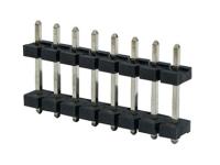 China 5.08mm SMT LCP PCB Pin Header H2.5 Single Row With Cap Reel Packing for sale