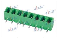 China 5.08mm Pitch Pluggable Terminal Block JL15EDGRC 300V 8A PA66 UL94V-0 for sale