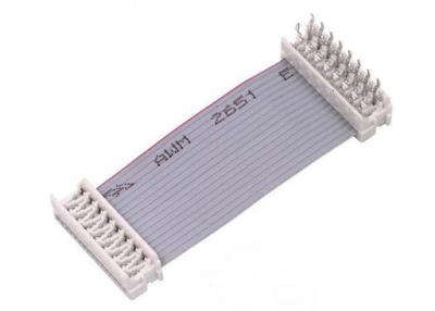 China IDC NP Cable Harness Assembly 1.27mm Match Length Customized PBT 6T for sale