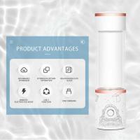 China Customization 310ml Ion Hydrogen Water Bottle H2 Drink Bottle Three In One Functions for sale