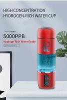 China Custom Logo Hydrogen Alkaline Water Bottle Hydrogen Bottle Generator 800g for sale