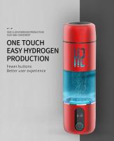 China SPE PEM Water Electrolysis Portable Hydrogen Water Bottle 2000ppb Touch Control for sale