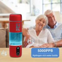 China 15W 235ml High Concentration Hydrogen Rich Water Bottle 2000ppb for sale