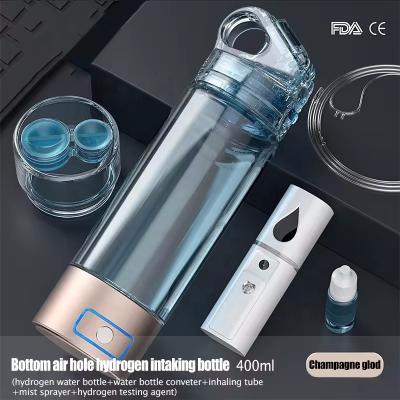 China New Ionized Water Generator Three Minute Rapid Electrolysis Hydrogen Bottle Bottles For Home Office Love for sale