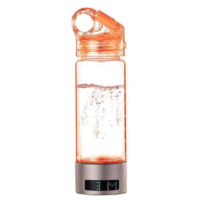 China Medical-Grade H2 Water Generator Tumbler 9000ppb SPE PEM Electrolysis USB-C Fast Charge Anti-Aging Recovery for sale