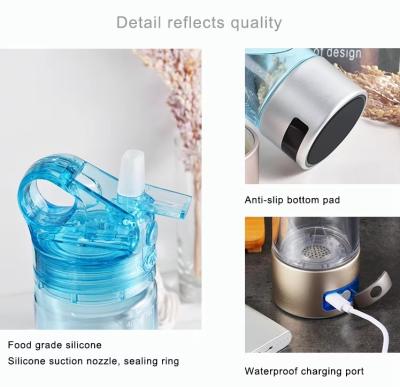 China Factory Wholesale Hydrogen Water Ionizer Machine Bottle Generator For Adult Weizi for sale