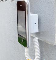China COMER Cellphone re-tractor counter display exhibition stand holders wall mounts for sale