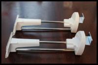 China COMER retailer Shop Fitting Single Prong Metal Display Hooks for sale
