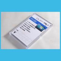 China COMER Acrylic Display Sheet Board Panel for Inserts  Universal cell phone specification label acrylic display stand for sale