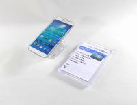 China COMER Acrylic Display Sheet Board Panel for Inserts  Universal cell phone specification label acrylic display stand for sale
