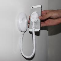 China COMER Retail security display alarm holder for mobile phone wall mounted android tablet with charging cable for sale