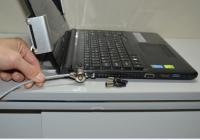 China COMER Anti-Theft Cable Chain Lock Security For Laptop PC Notebook for retail stores for sale
