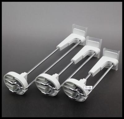 China COMER anti-thefft supermarket retail store locking security hooks for slatwall for sale