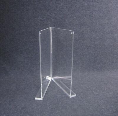 China COMER A4 Acrylic display holder stand for Inserts, Tag, Brochure, Leaflet for merchandise. for sale