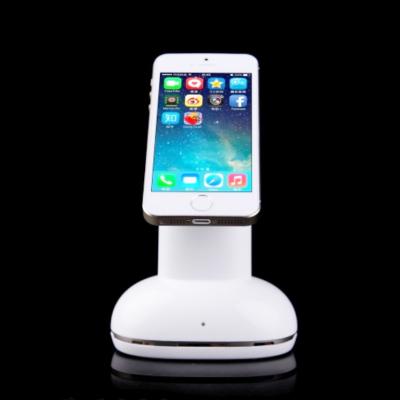 China COMER alarmed skeleton desktop stand for cellular telephone security display holders for sale