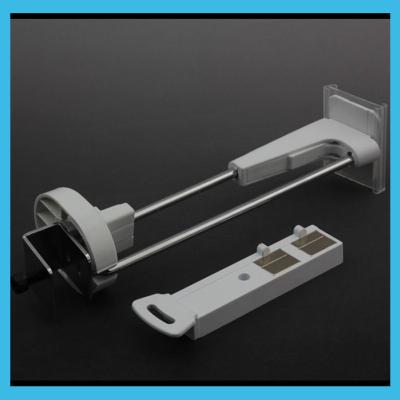 China COMER Security Square tube magnetic metal hook supermarket display hooks for sale
