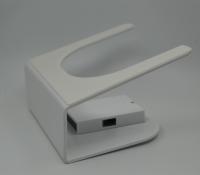 China COMER alarm cable locking Retail stores security tablet table display metal stands for sale