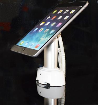 China COMER single stand-alone locking devices tablet security alarm stand holder anti-theft with telephone charging cord for sale