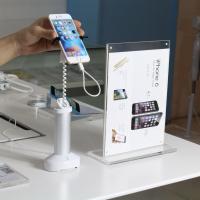 China COMER anti-theft alarm for android mobile phone display stand with charging function for sale