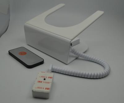 China COMER desk display tablet  alloy cradles with alarm sensor and charging cable for sale