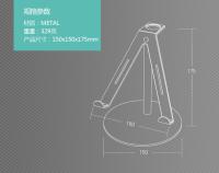 China COMER tablet Display security bracket smartwatch dask holder 2 in 1 for retail shops for sale