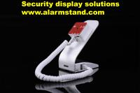 China COMER cellular telephone display Holders with Alarm system security stands locking for sale