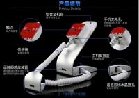 China COMER cellular telephone display Holders with Alarm system security stands locking for sale