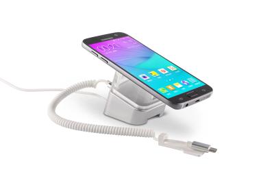 China COMER for cellular phone retailer stores Mobile Phone Retail Display Alarm Security with stable sticker for sale